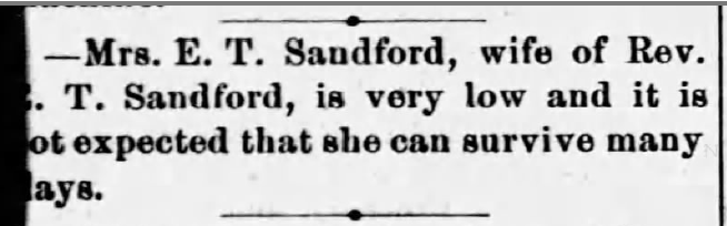 Another new life for Edward Sandford – Bridging the Silences